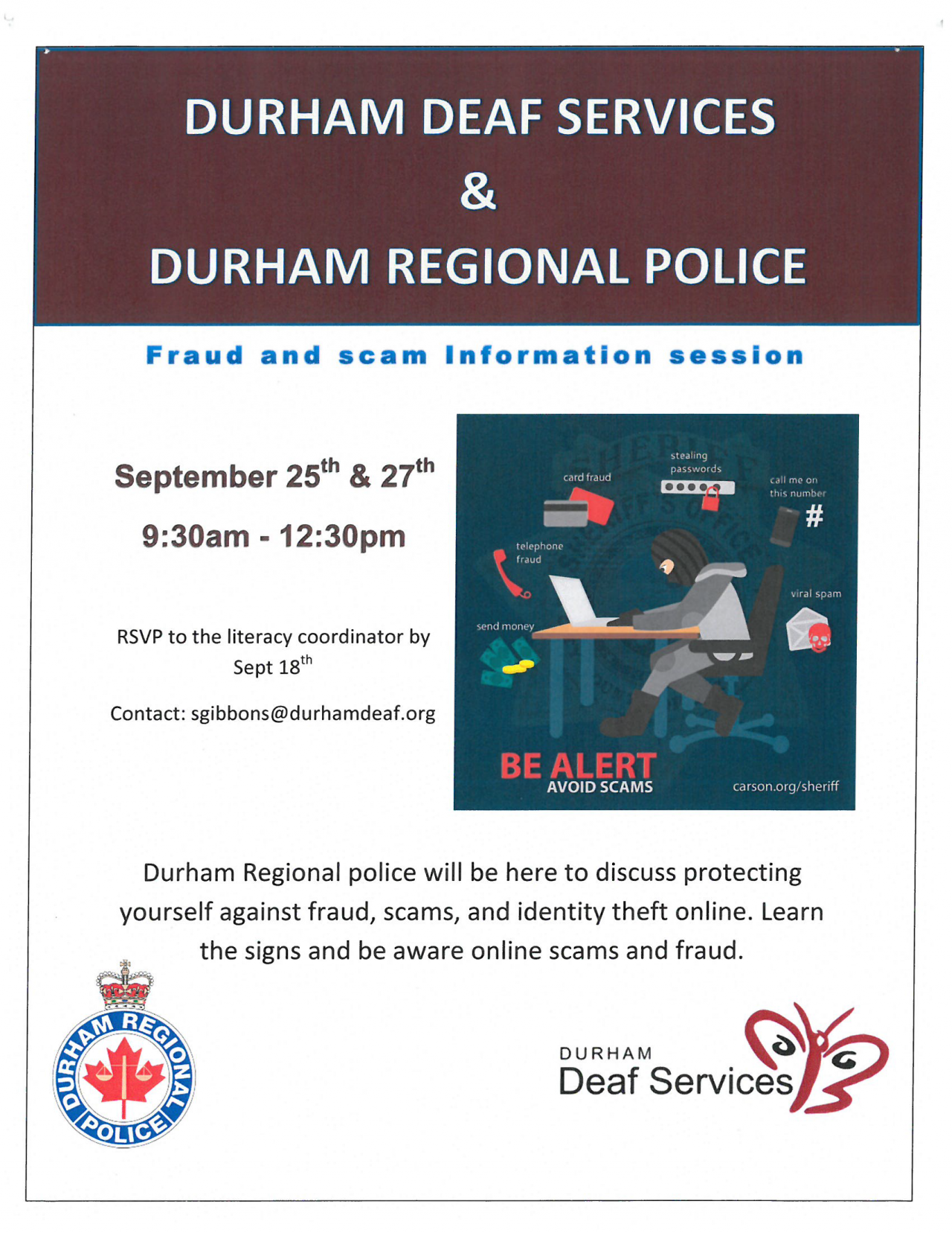 Deaf Adult Upgrading Program | Durham Deaf Services